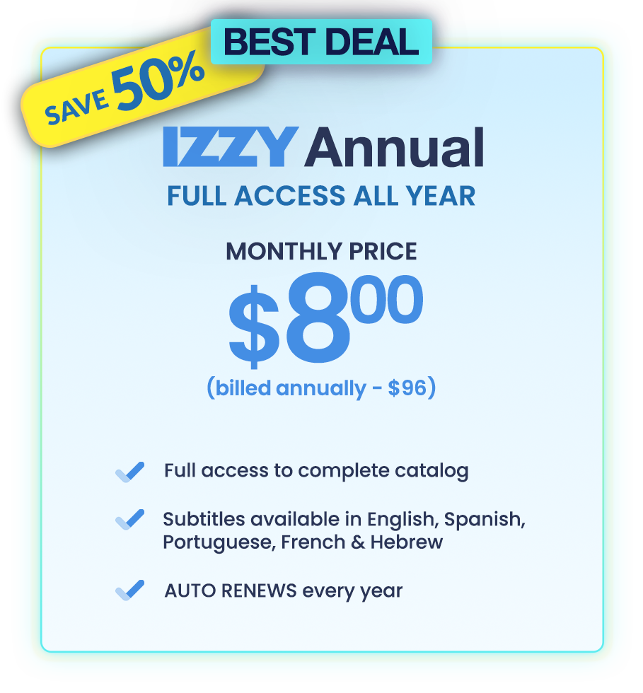 IZZY — Stream Israel – Now you can enjoy the best movies, TV shows, and ...